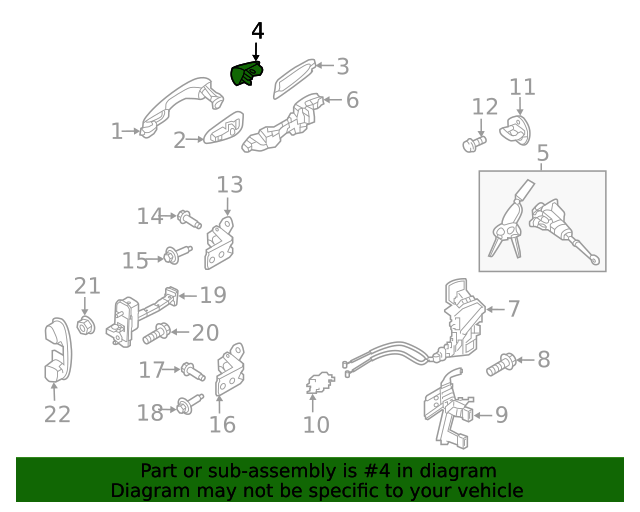 2020-2021 Kia Telluride OEM NEW 2020 Kia Telluride Sport Driver Side ...