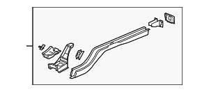 1999-2009 GM Rear Rail - Passenger Side (RH) 88955036 | TascaParts.com