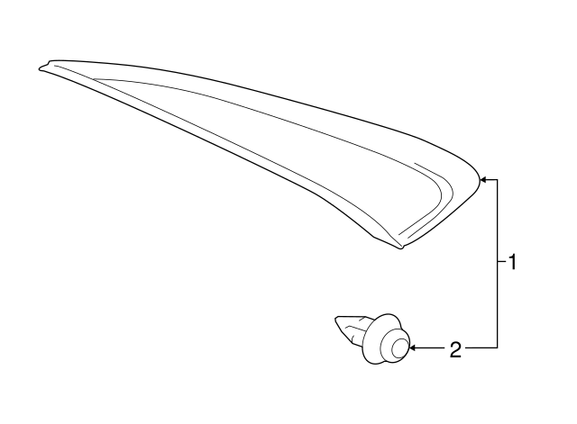 75055-06010 - Pillar Trim - 2015-2017 Toyota Camry | OEM Genuine Toyota ...