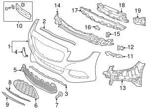 205-885-44-00 - Side Mount 2017-2020 Mercedes-Benz | Mercedes-Benz USA ...