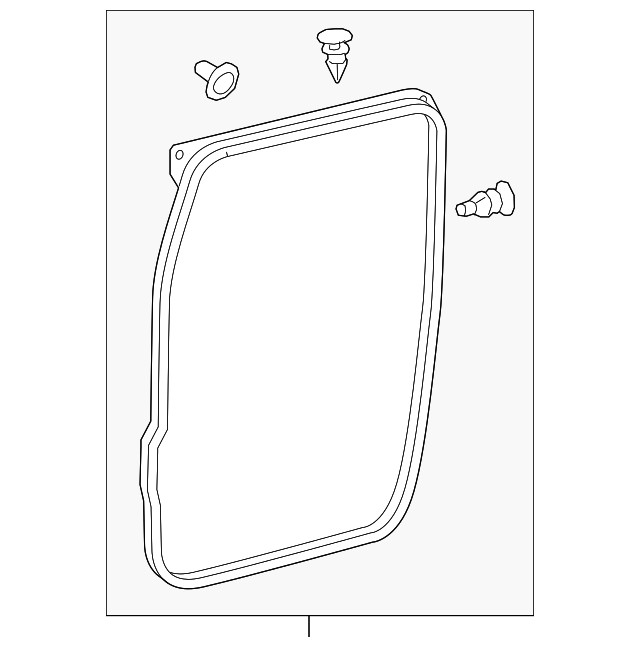 2016-2023 Toyota Tacoma Door Weather-Strip 67872-04030 | Toyota Parts ...