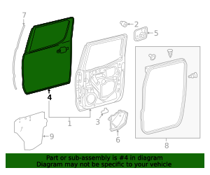 Toyota Outer Panel Part# 6711404040 | Toyota Of Colorado Springs Parts