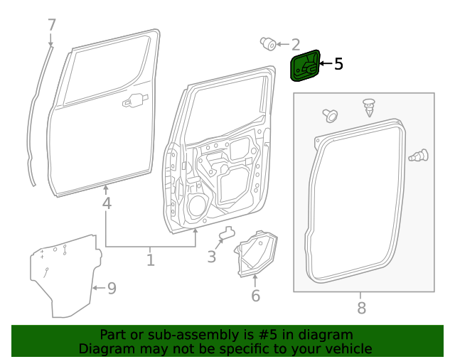 67842-04020 - Access Cover - 2016-2021 Toyota Tacoma | OEM Genuine ...