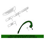 2018-2023 Jaguar E-Pace Wheel Opening Molding J9C19931 | Visionary Parts