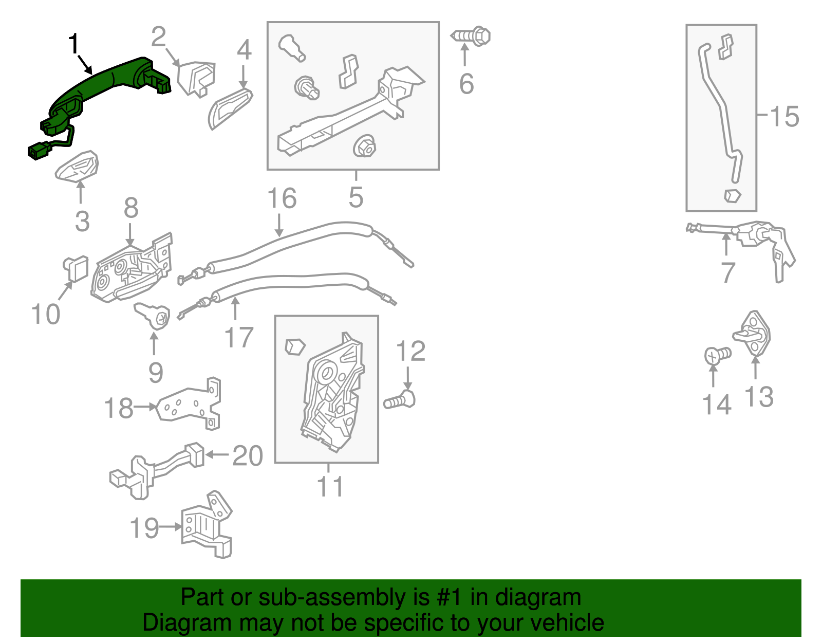 72141-TG7-A81ZP - 2019-2025 Honda - Handle R Front *NH883P* (Platinum ...