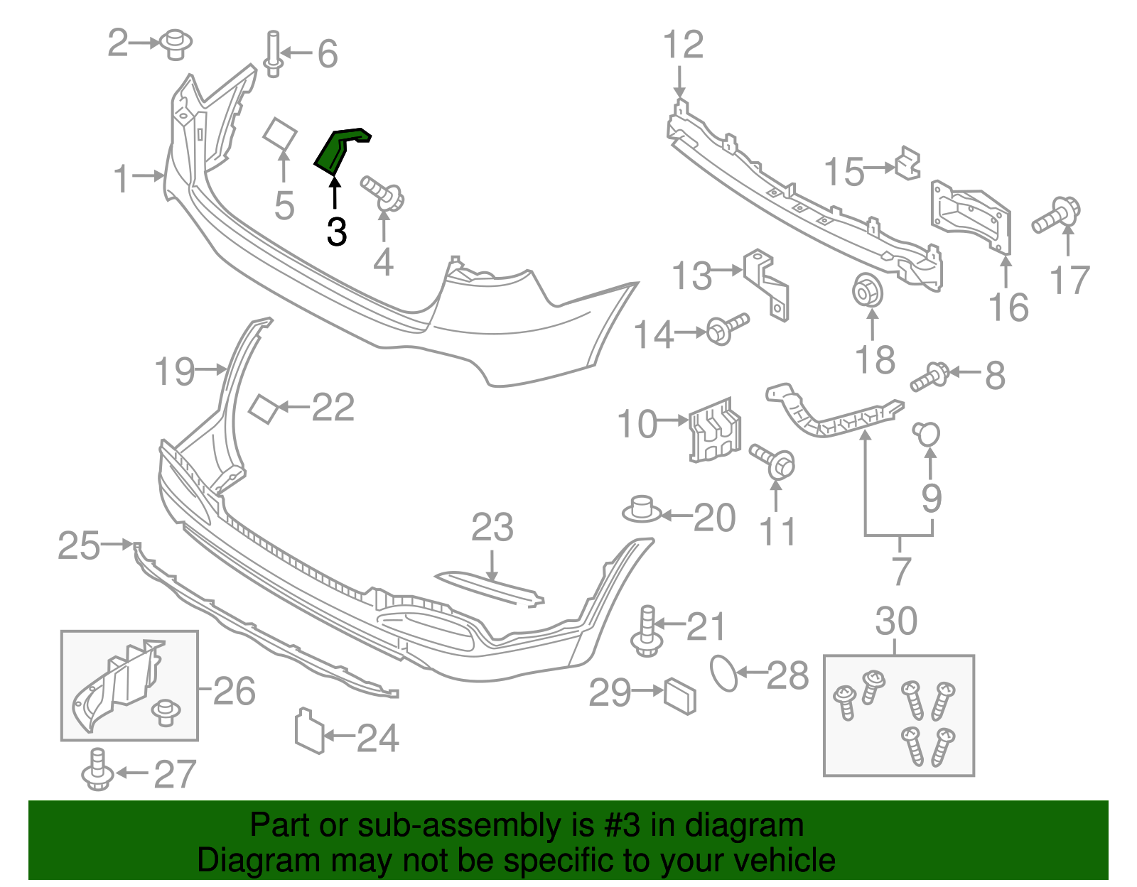 2016-2020 Kia Sorento Bumper Cover Side Bracket 86678c6000 | Retail ...