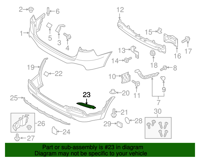 92405-C6000 - Reflector 2016-2018 Kia Sorento | Kia.Parts Store