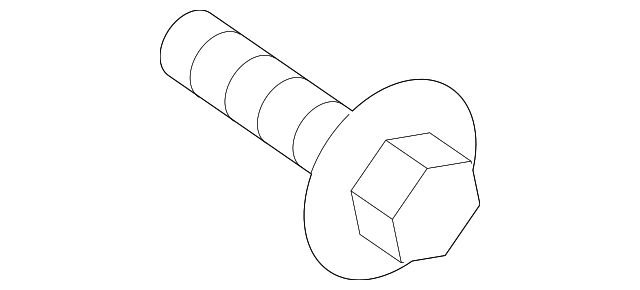 003-990-29-00 - Radiator Support Panel Bolt 2010-2023 Mercedes-Benz ...