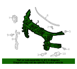 9078806900 - Radiator Support 2019-2022 Mercedes-Benz | Mercedes-Benz ...