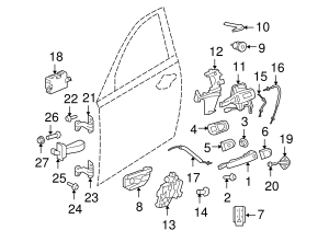 2009-2019 Jaguar Lock Actuator C2D47285 | JaguarParts.com