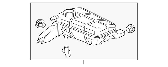 22786835 - Radiator Surge Tank 2014-2019 Chevrolet Corvette | Chevrolet ...