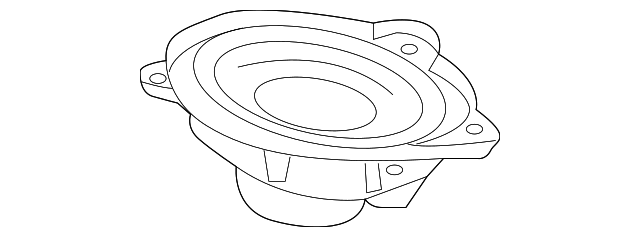 Genuine OEM Inst Panel Speaker Part# LR039909 Fits 2013-2015 Land Rover ...