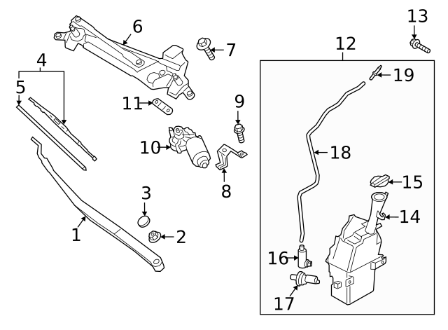 2019-2023 Kia Forte Reservoir Assembly 98610-M7100 | OEM Parts Online