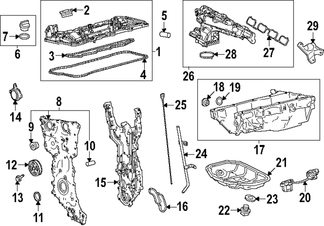 17120-F0130 - Intake Manifold 2024 Toyota Tacoma | Longo Toyota Parts