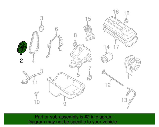 1992-2008 Ford Crankshaft Gear F4SZ-6306-A | TascaParts.com