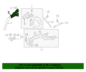 60613-THR-A00ZZ - Upper Rail 2018-2024 Honda Odyssey | Honda Parts Online