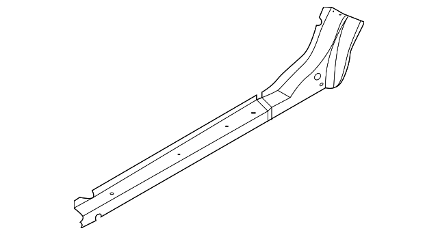 2015-2023 Ford Edge Rocker Panel Reinforcement - Driver's Side (LH ...