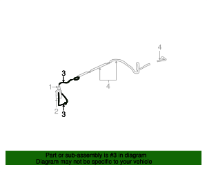15829166 - Radio Antenna Base Assembly - 1999-2007 GM | Findlay Part