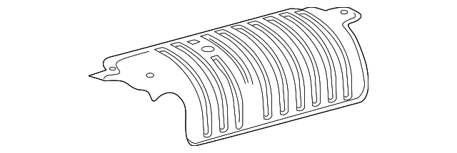 2019-2023 Mercedes-Benz Heat Shield 9074912200 | Mercedes Star Parts