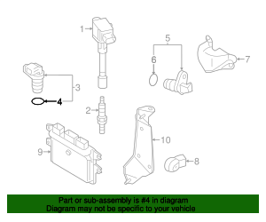 22131-ED015 - Camshaft Sensor O-Ring 2012-2019 Nissan | Nissan Parts ...