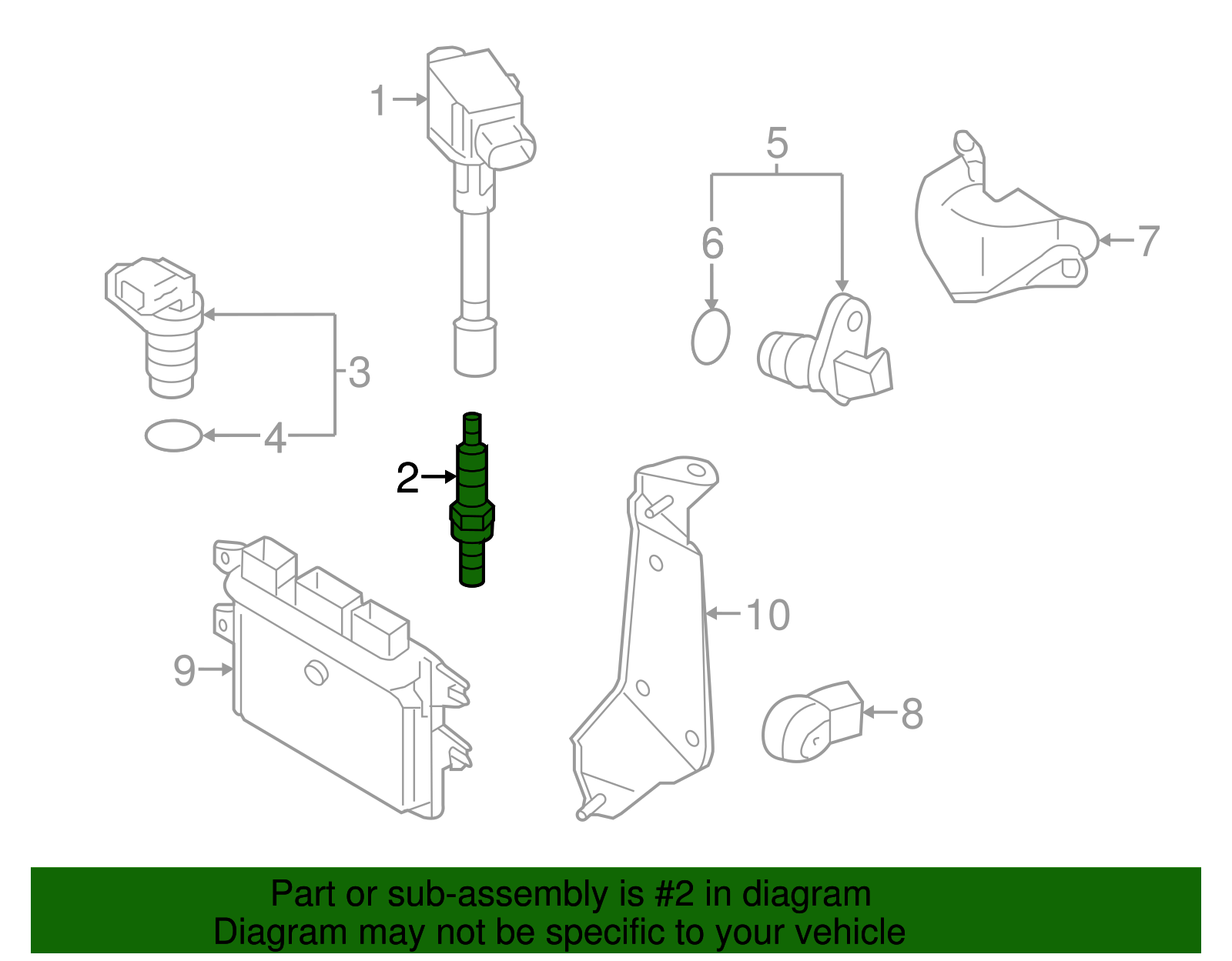 22401-1HC1B - 2012-2019 Nissan - Spark Plug | Anicra Nissan Parts