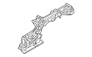 65710-G3100 - Floor Rail - 2018-2020 Hyundai Elantra GT | World OEM ...
