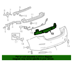 2016-2019 Chevrolet Cruze Rear Bumper Energy Absorber 23354374 GM ...