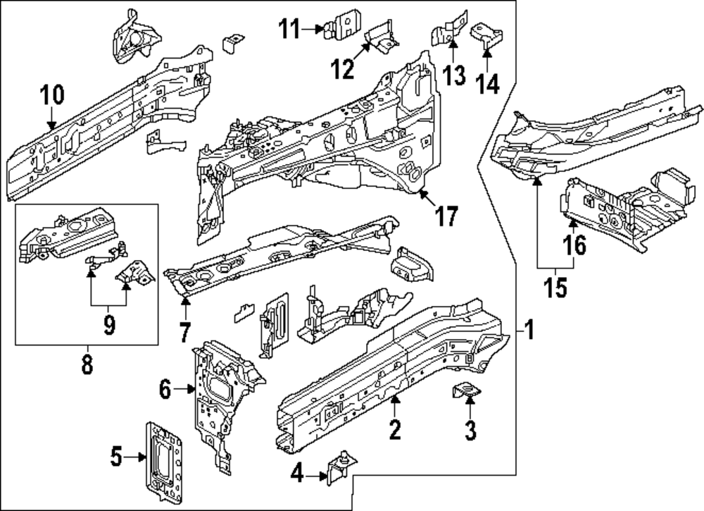 KMY6-54-26X - 2024 Mazda CX-90 - Headlamp Bracket | Mazda Parts Factor