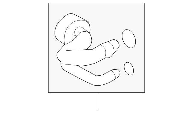 Genuine OEM Evaporator Tube Part# LR072111 Fits 2013-2022 Land Rover ...