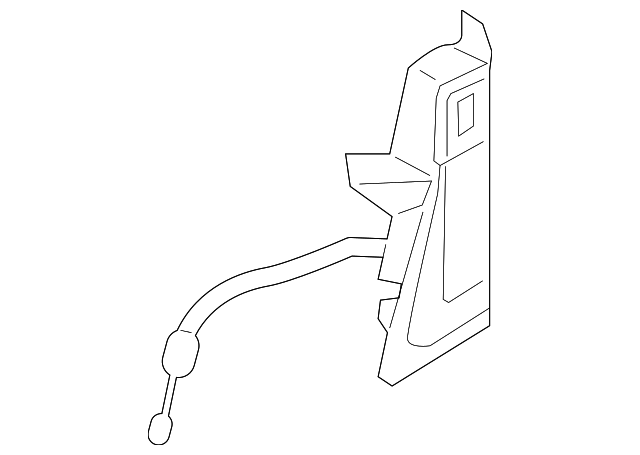 207-910-93-06-9051 - Seat Back Recliner Adjustment Handle - 2014-2017 ...