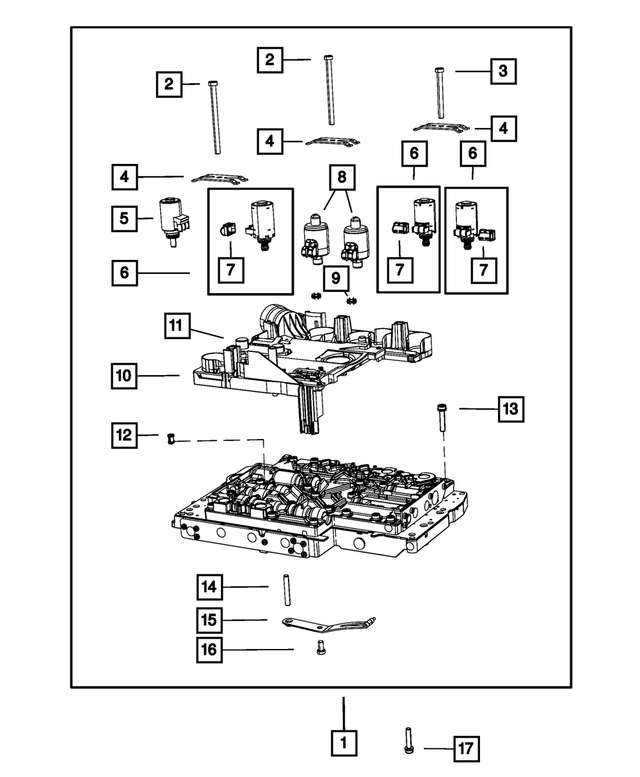 2005-2009 Mopar Electrical Connector Assembly 68049181AA | My Mopar Parts