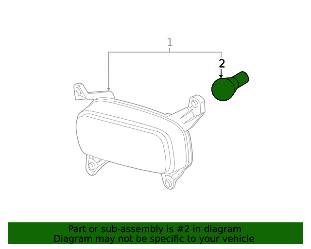 18642-21006 - Bulb - 2020-2023 Hyundai Venue | OEM Hyundai Parts Outlet