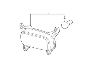 2020-2023 Hyundai Venue Turn Signal Light Assembly 92405-K2100 ...