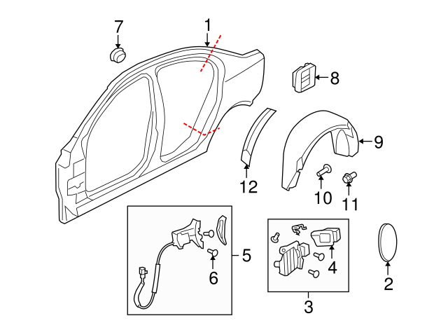 2008-2017 GM Multi-Purpose Clip 92138627 | GM Parts Center