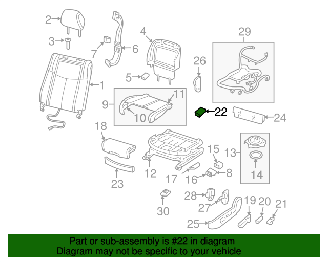 873D6-9N00A - Control Box 2009-2014 Nissan Maxima | Nissan Parts ...