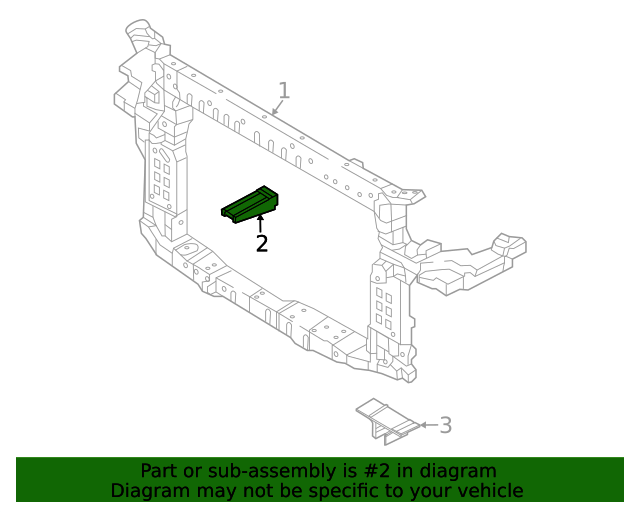 865B1-S9000 - Upper Bracket 2021-2024 Kia | Kia.Parts Store