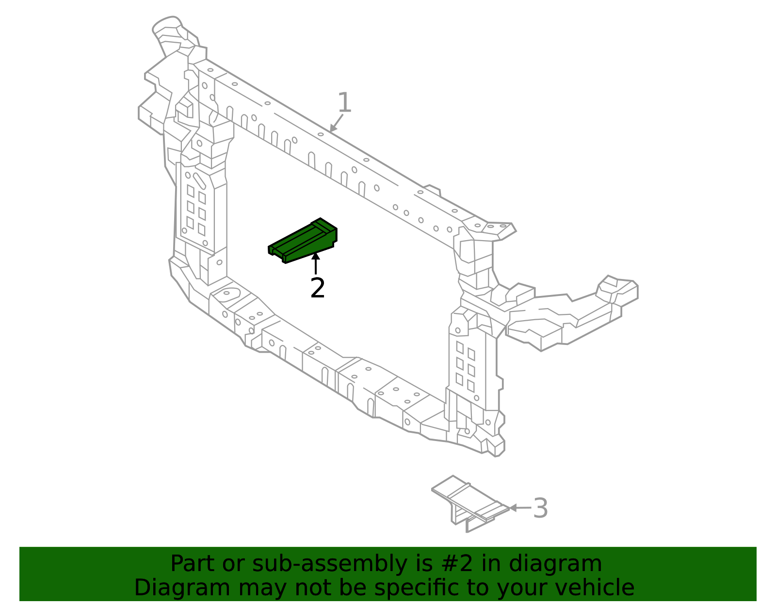 2021-2025 Kia Upper Bracket 865B1-S9000 | OEM Parts Online