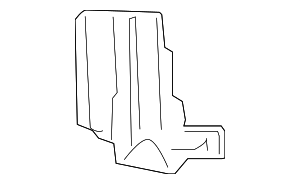 2008-2011 GM Radiator Assembly Upper Bracket 92191953 | TascaParts.com