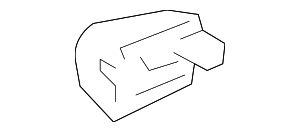 Genuine Exterior Door Handle Cover for 2011-2015 Hyundai Sonata | Part ...