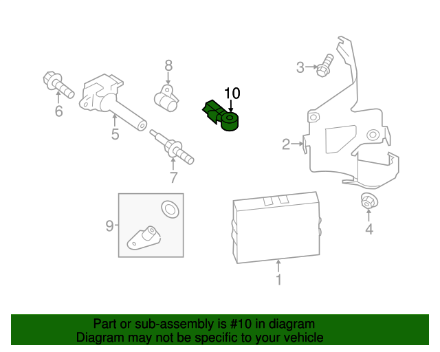 2011-2020 Subaru OEM NEW 2011-2020 Subaru BRZ Forester Crosstrek Knock ...
