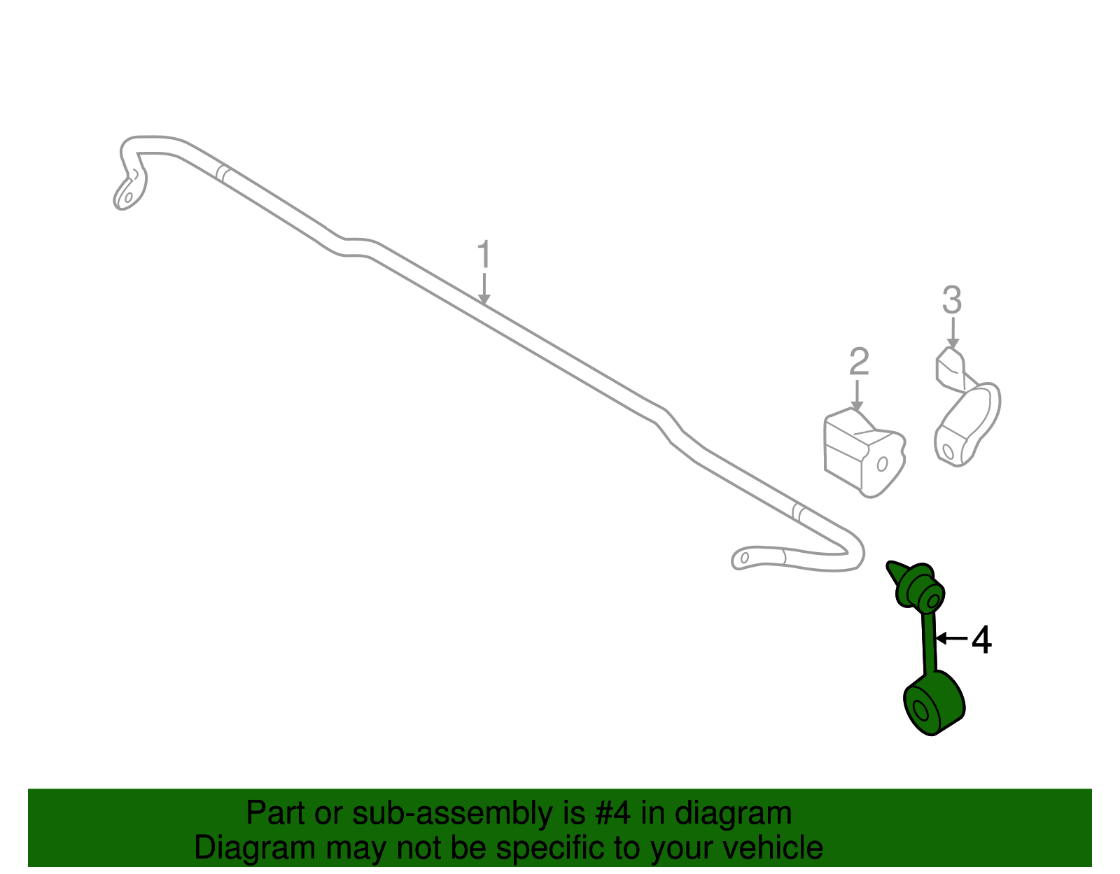 20470AJ010 - 2008-2019 Subaru - Stabilizer Link | Subaru Parts Deals