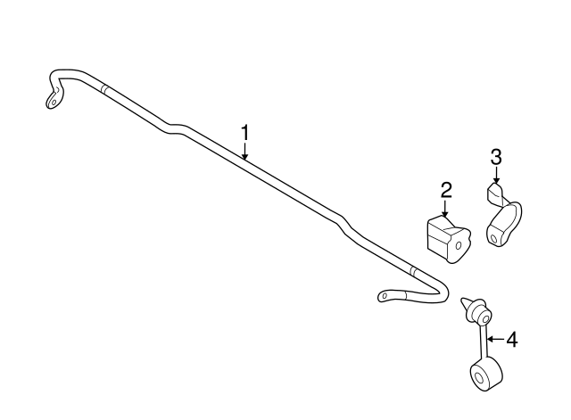 2008-2019 Subaru Stabilizer Link 20470AJ010 | TascaParts.com