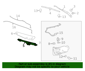 Windshield Wiper System Module 85569667 | GMPartsDirect.com
