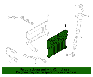 39102-3LNN5 - Ecm 2023 Kia Telluride | Kia.Parts Store
