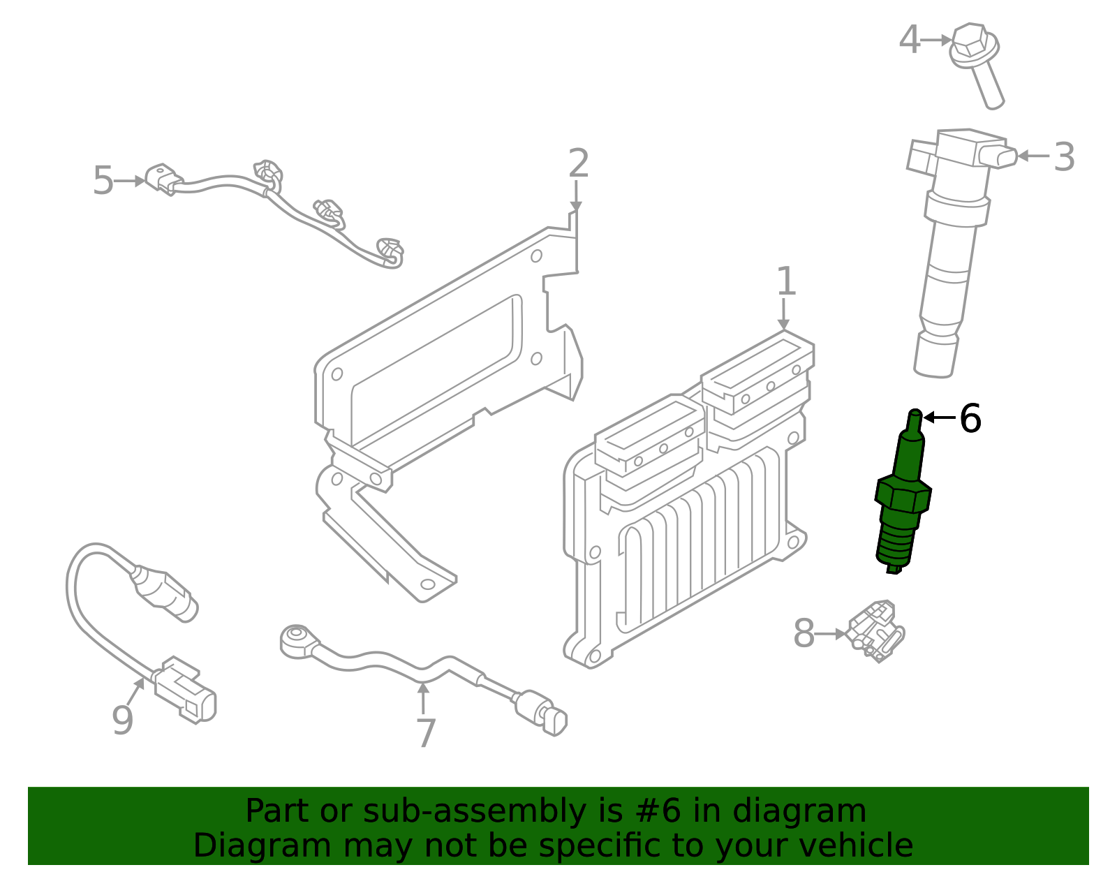2016-2024 Kia Spark Plug 18849-11070 | OEM Parts Online
