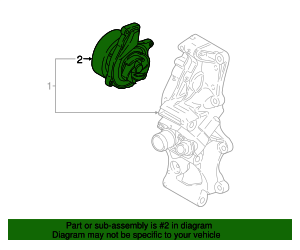 11518623574 - 2016-2019 BMW Water Pump (11-51-8-623-574) | BMW of South ...