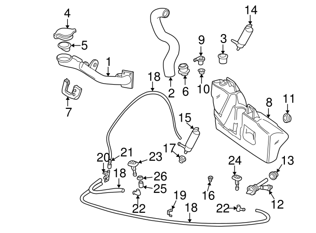 61671378633 - 1995-2001 BMW Nozzle Nut (61-67-1-378-633) | BMW of South ...