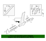 82315-2P000 - Body B-Pillar Trim Panel Clip 2010-2025 Kia | Kia.Parts Store