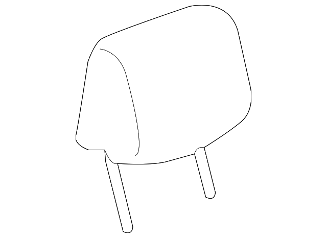 2015-2020 GM Headrest 84536741 | GMPartsDirect.com