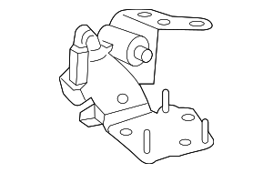 238-750-78-00 - Deck Lid Hinge 2018-2023 Mercedes-Benz | Mercedes-Benz ...